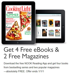 4 FREE eBooks & 2 FREE Magazines with Nook Reading App - Hunt4Freebies