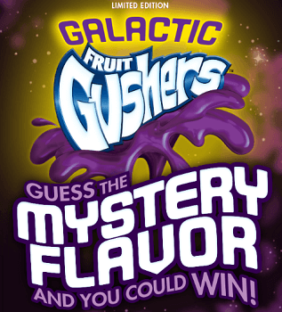 Galactic Gushers Mystery Flavor Instant Win Game - Hunt4Freebies