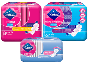 FREE Saba Liners or Pads Sample (CA/TX Only) - Hunt4Freebies