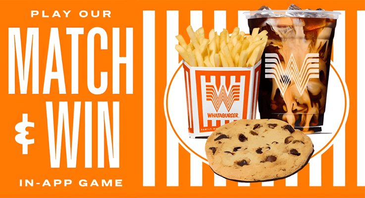 Whataburger Match & Win In-App Game - Win FREE Snack - Hunt4Freebies